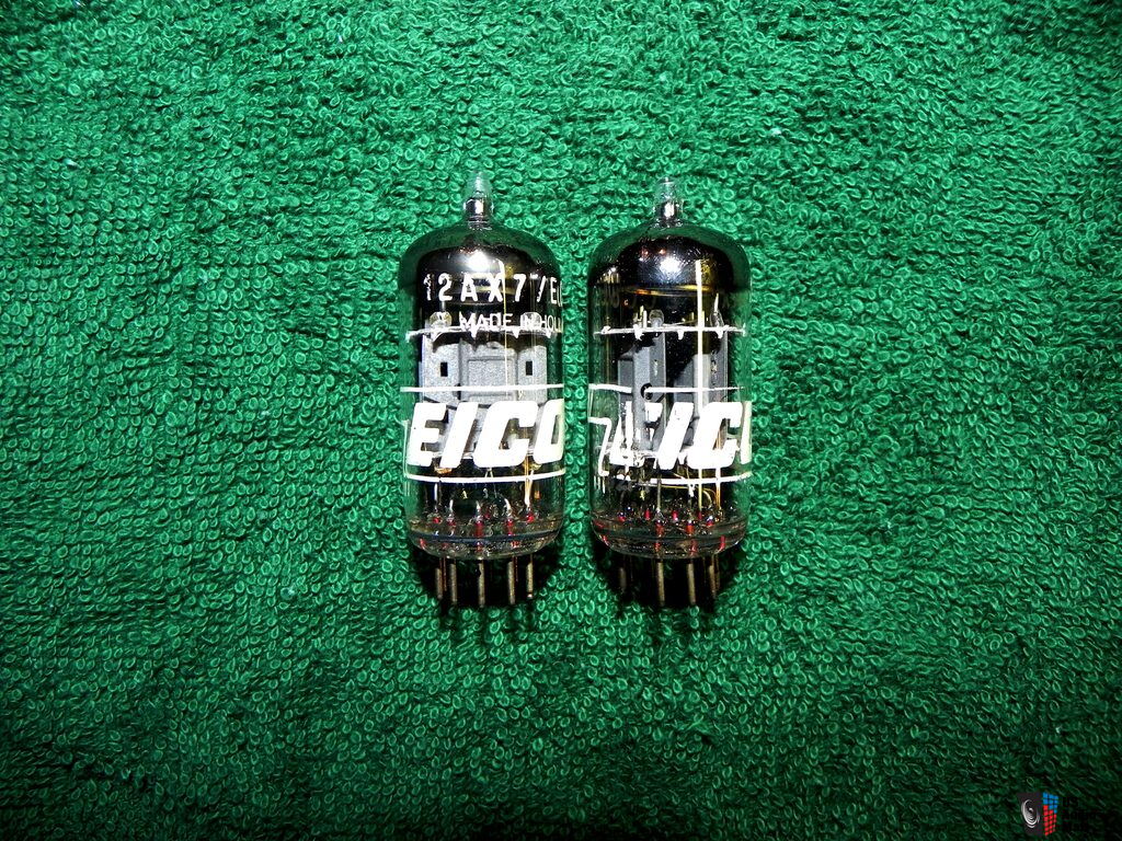 Pair of Amperex/Holland 12ax7 Tubes - Tested For Sale - US Audio Mart