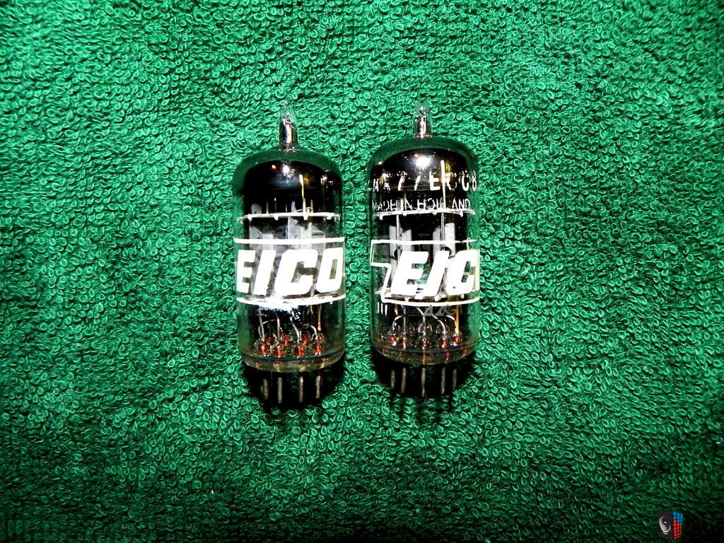 Pair of Amperex/Holland 12ax7 preamp Tubes No.2 - Tested For Sale - US ...