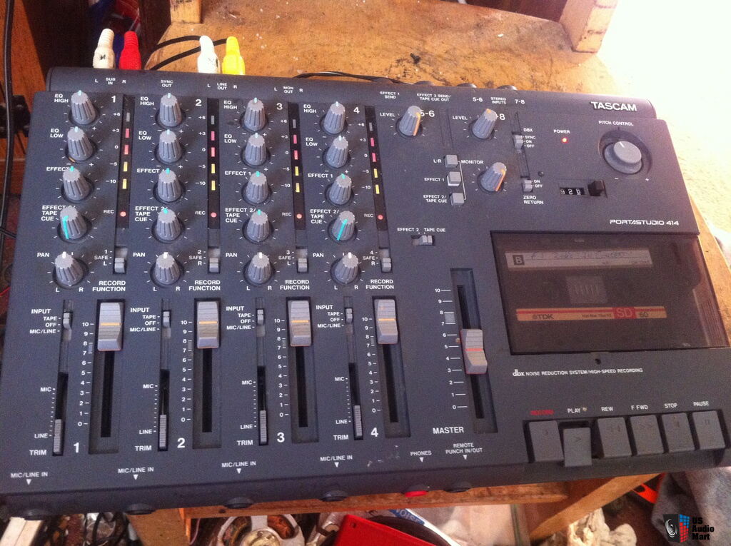 TASCAM PORTASTUDIO 414 MULTI TRACK CASSETTE DECK RECORDER DBX $40 OFF ...
