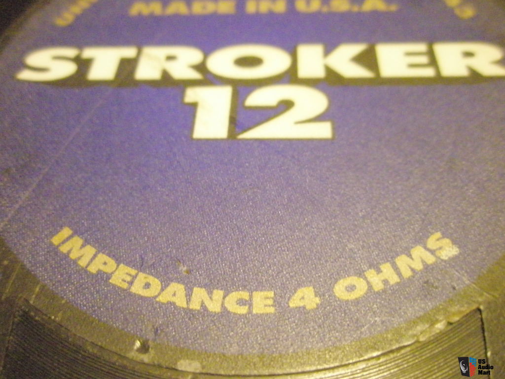 12" (OLD SCHOOL USA MADE) CERWIN VEGA STROKER SUBWOOFER 1000W RMS Photo ...