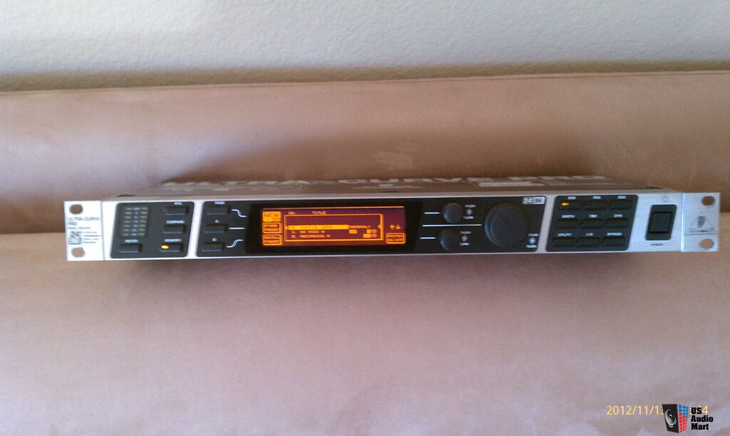 Behringer Ultra Curve Pro DEQ2496 Room Equalization and Equalizer And ...