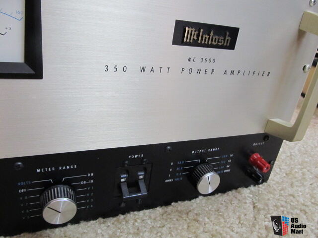MCINTOSH MC-3500 MONO TUBE AMP, 350 WATTS, RARE, MANUALS, USA Photo ...