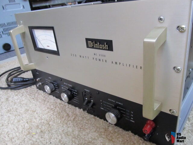 MCINTOSH MC-3500 MONO TUBE AMP, 350 WATTS, RARE, MANUALS, USA Photo ...
