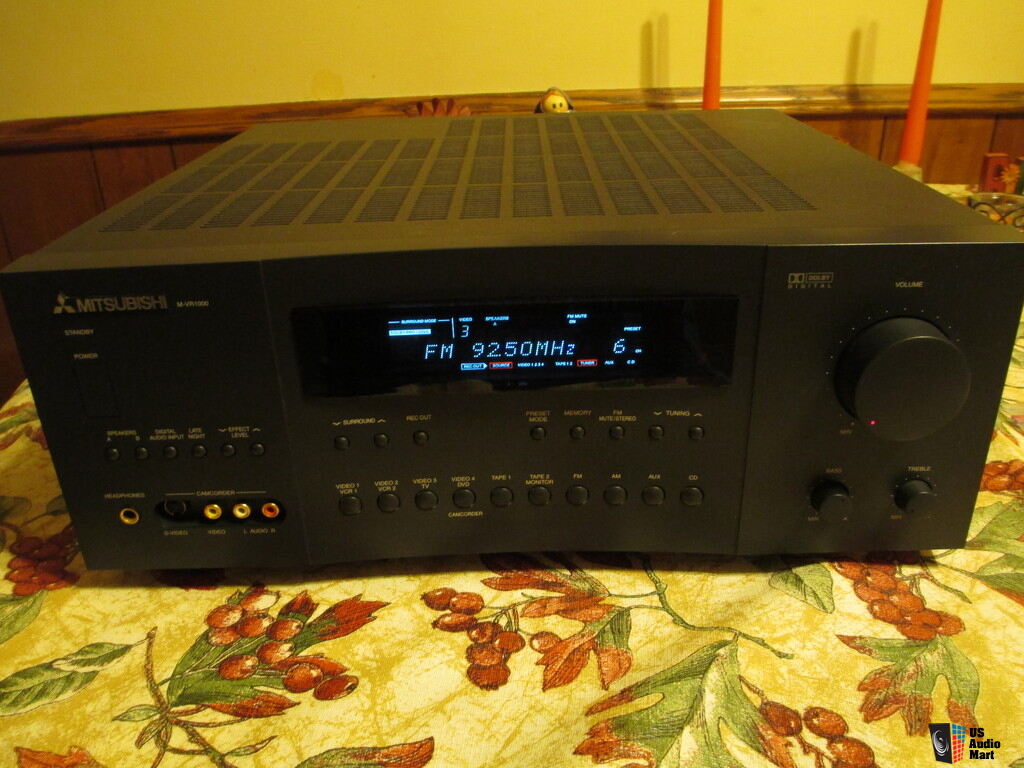 Mitsubishi M-VR1000 A/V RECIEVER 5.1 AC-3 DOLBY Photo #902052 - US ...