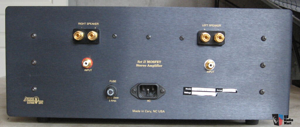 AES (Cary) SET II Mosfet Single Ended Amplifier Photo #910940 - US ...