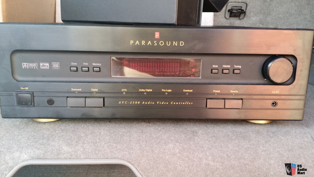 Parasound Preamp AVC 2500 with AM/FM FREE shipping LOWER 48 PENDING ...