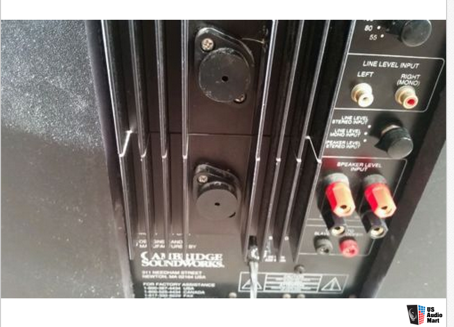 Cambridge Soundworks Power Subwoofer I 500W 12