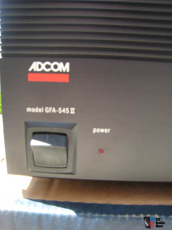 Adcom 545mkII 100 watt per channel stereo amplifier Photo #915985 ...