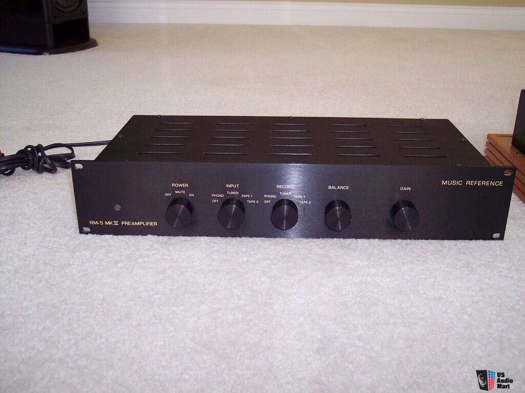 Music Reference RM-10 Power Amp and RM-5 Mk II Preamp Photo #919158 ...