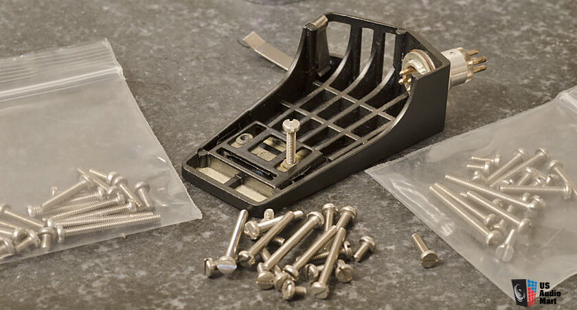 SS cartridge screws for your Thorens tonearm For Sale - US Audio Mart