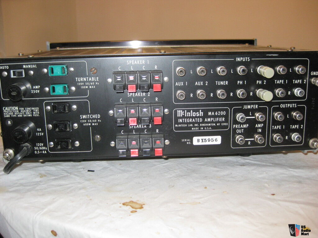 McIntosh MA6200 Integrated Amplifier Photo #927082 - US Audio Mart