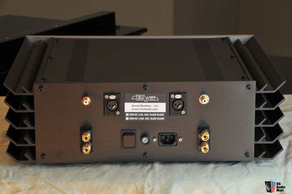 First Watt / Pass Labs J2 Power Amplifier - Single-ended Class-A JFET ...