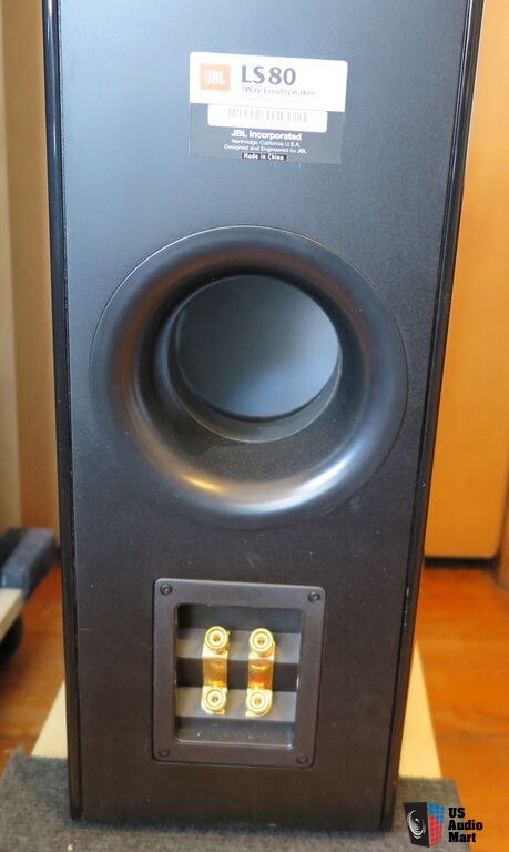 JBL Synthesis model LS80 floor standing speakers (pair) black gloss ...