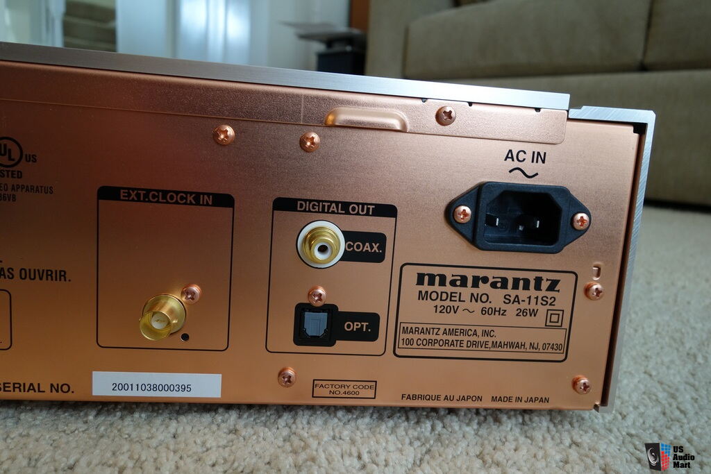 Marantz SA-11 S2 CD/SACD Player Photo #936743 - Canuck Audio Mart