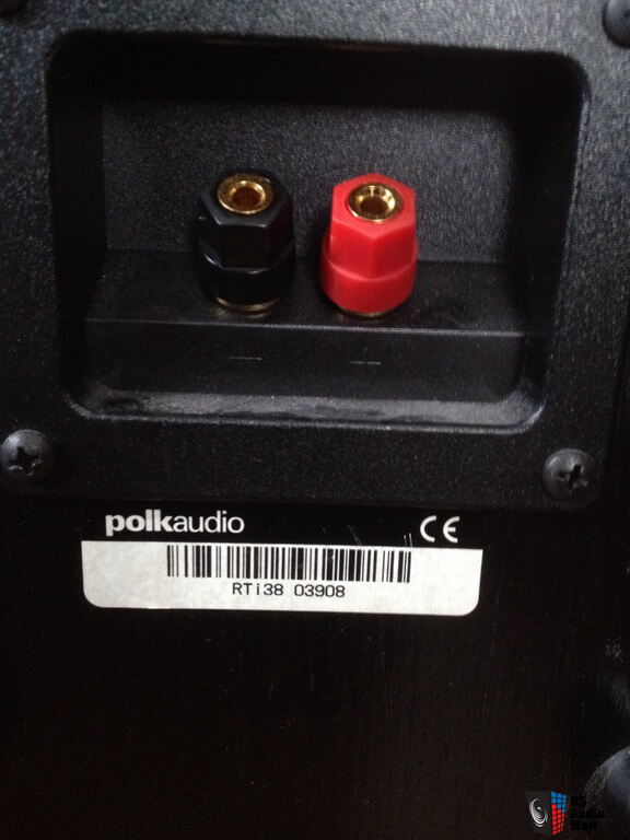 Polk audio RTi38 bookshelf speakers Photo #936943 - US Audio Mart