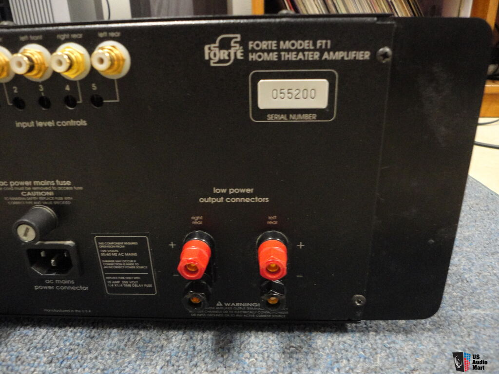 Forte FT 1 5 Channel Amplifier SOLD AS IS! Need Repair Photo #944244 ...