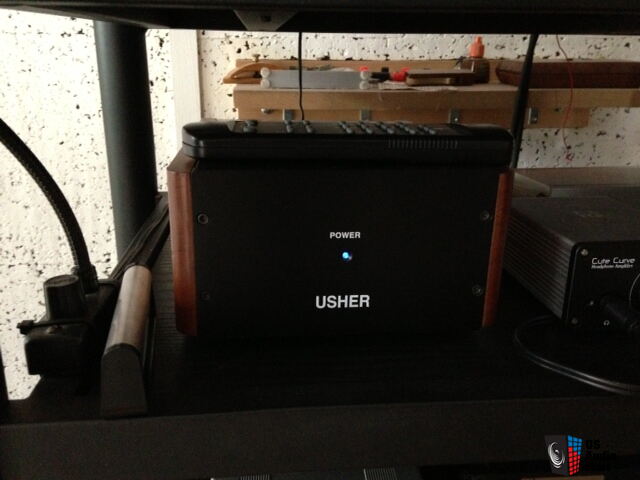 Usher P-303 pre-amp with phono and external power supply Photo #951821 ...