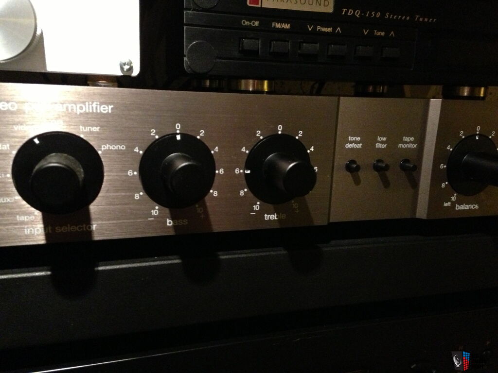 Usher P-303 pre-amp with phono and external power supply Photo #951821 ...