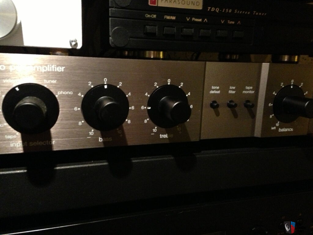 Usher P-303 pre-amp with phono and external power supply Photo #951821 ...
