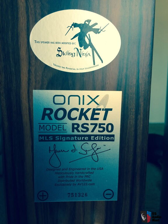 Onix/AV123 Rocket RS 750 MLS Sinature Edition w Skiing Ninja Upgrades ...