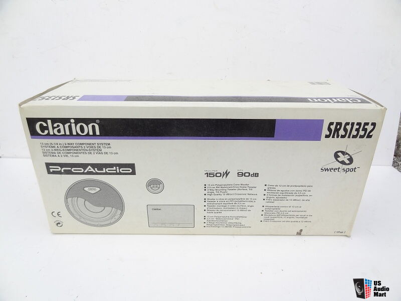 NEW CLARION PRO AUDIO COMPONENT SPEAKER SETS Photo #962057 - US Audio Mart
