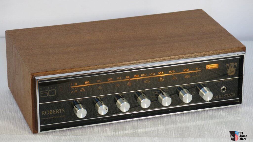 Rare Vintage Rheem Roberts Model 50 Receiver Dealer Ad - US Audio Mart