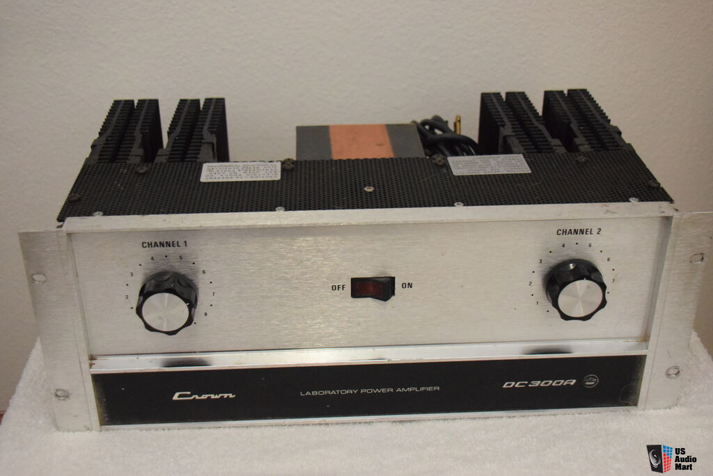Vintage Crown DC-300A Laboratory Power Amplifier Dealer Ad - US Audio Mart