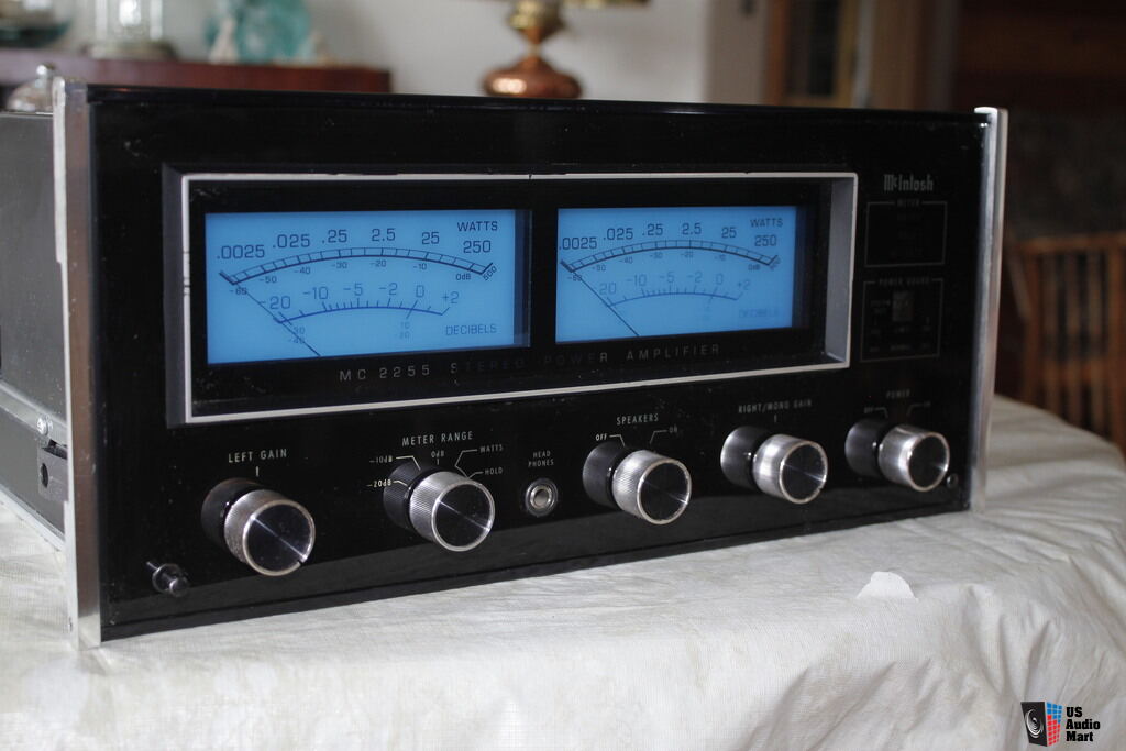 McIntosh MC-2255 Vintage Audiophile Power Amplifier MC2255 Amp Photo ...
