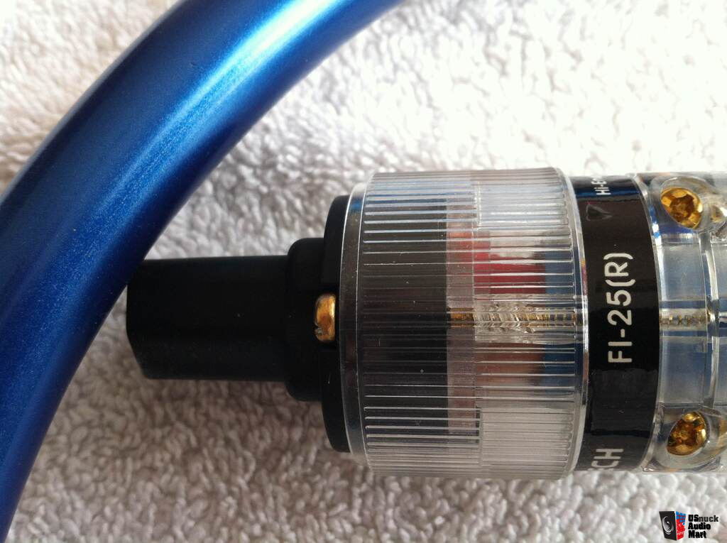 Furutech AC Power Cable, 6ft, terminated with Furutech FI 25 (R) Photo ...