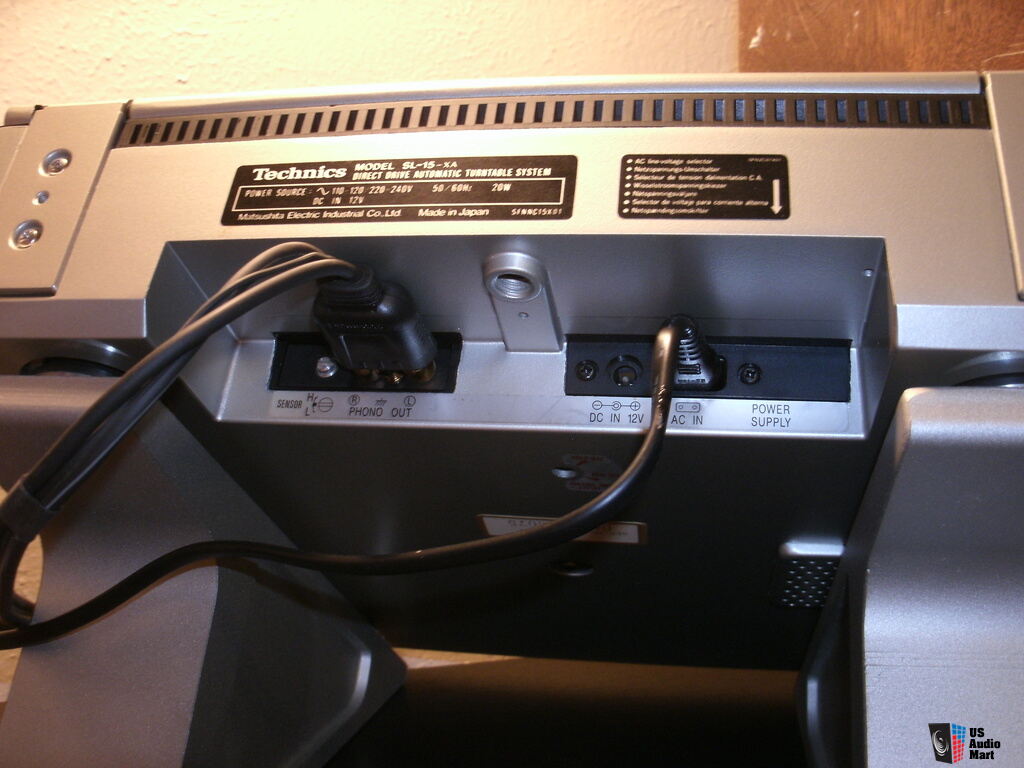 Technics SL-15 SL15 w/ metal stands, EPC-P205CMK3 cartridge (w ...