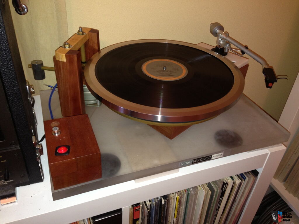 Custom Turntable with Pabst motor and ROK platter bearing Skeletal ...