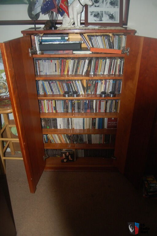 Custom CD cabinet (PICK UP ONLY) For Sale - US Audio Mart