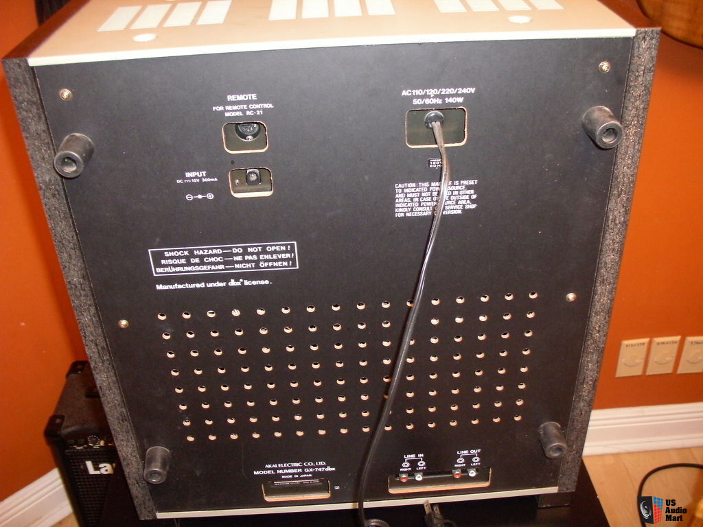 AKAI GX-747 DBX Open Reel to Reel Recorder Photo #999089 - US Audio Mart